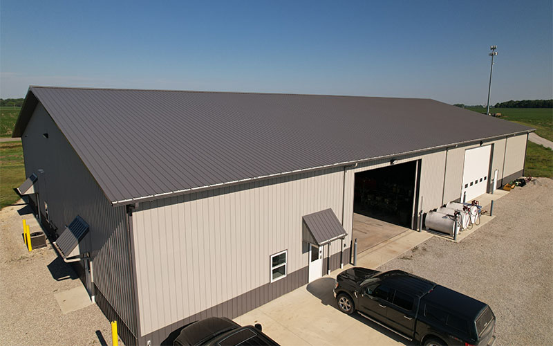 ABG Ag New Roof | Sheridan, IN | FBi Buildings